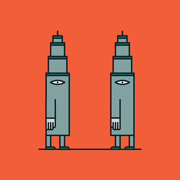 20 Animated Architectural Landmarks | Visi